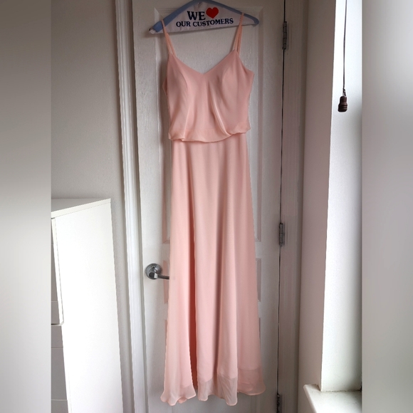 Birdy Grey | Dresses | Birdy Grey Gwennie Bridesmaid Dress Pale Blush ...